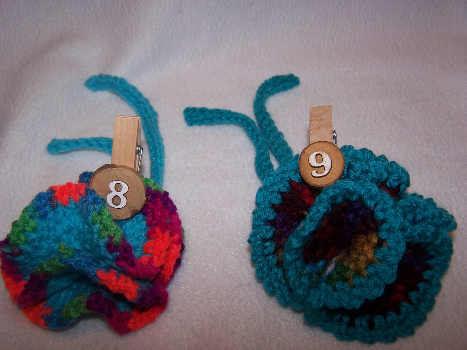 Luggage Tag Identifier Crocheted With - Etsy