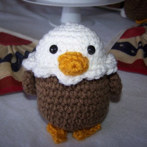 Baby Eagle, Philadelphia Eagles, AMIGURUMI Crochet, Bald Eagle, Plush ...