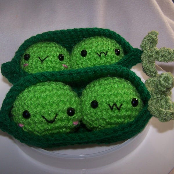 Pea in a Pod Stuffed Animal - Etsy