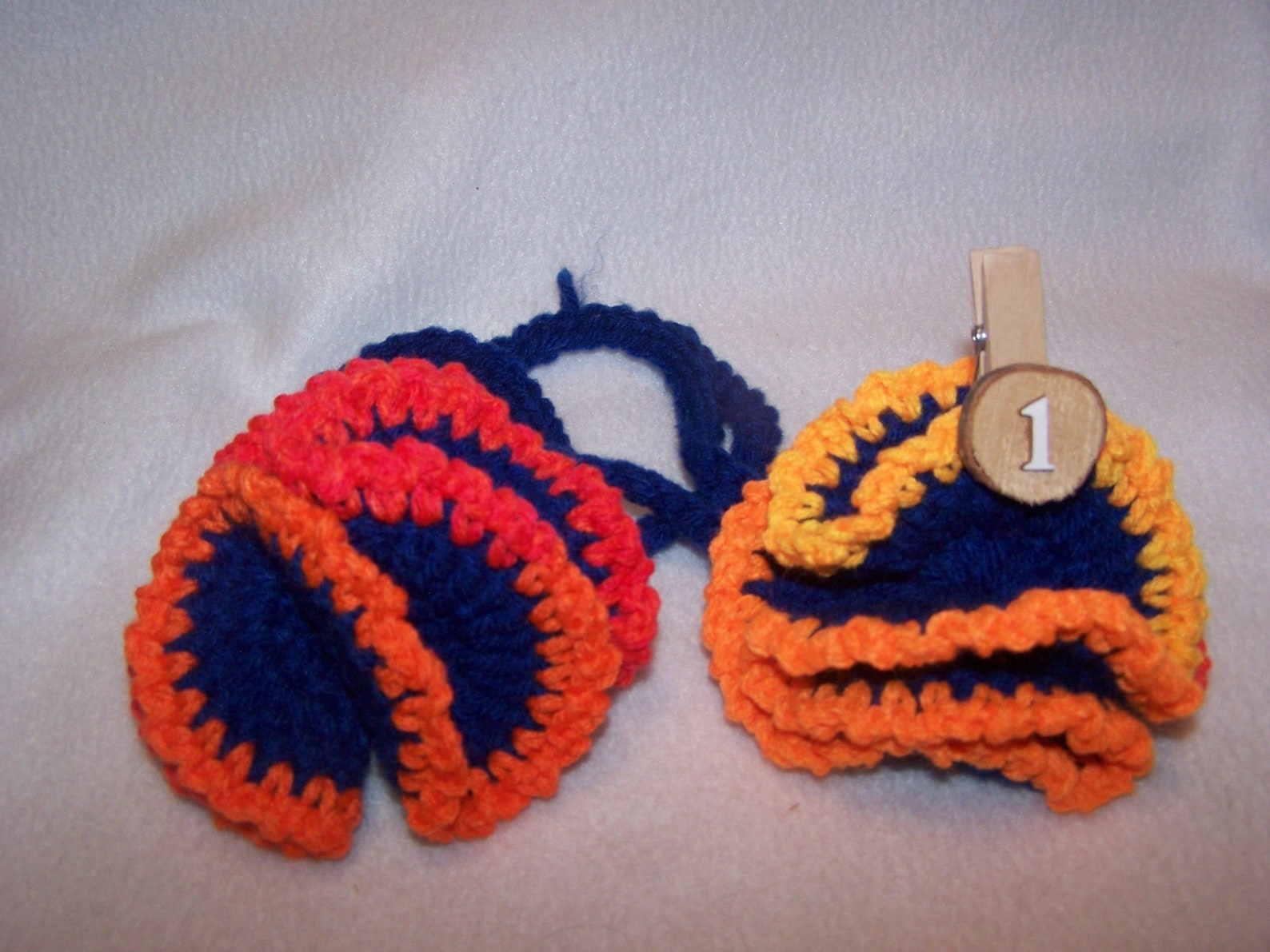 Luggage Tag Identifier Crocheted With - Etsy