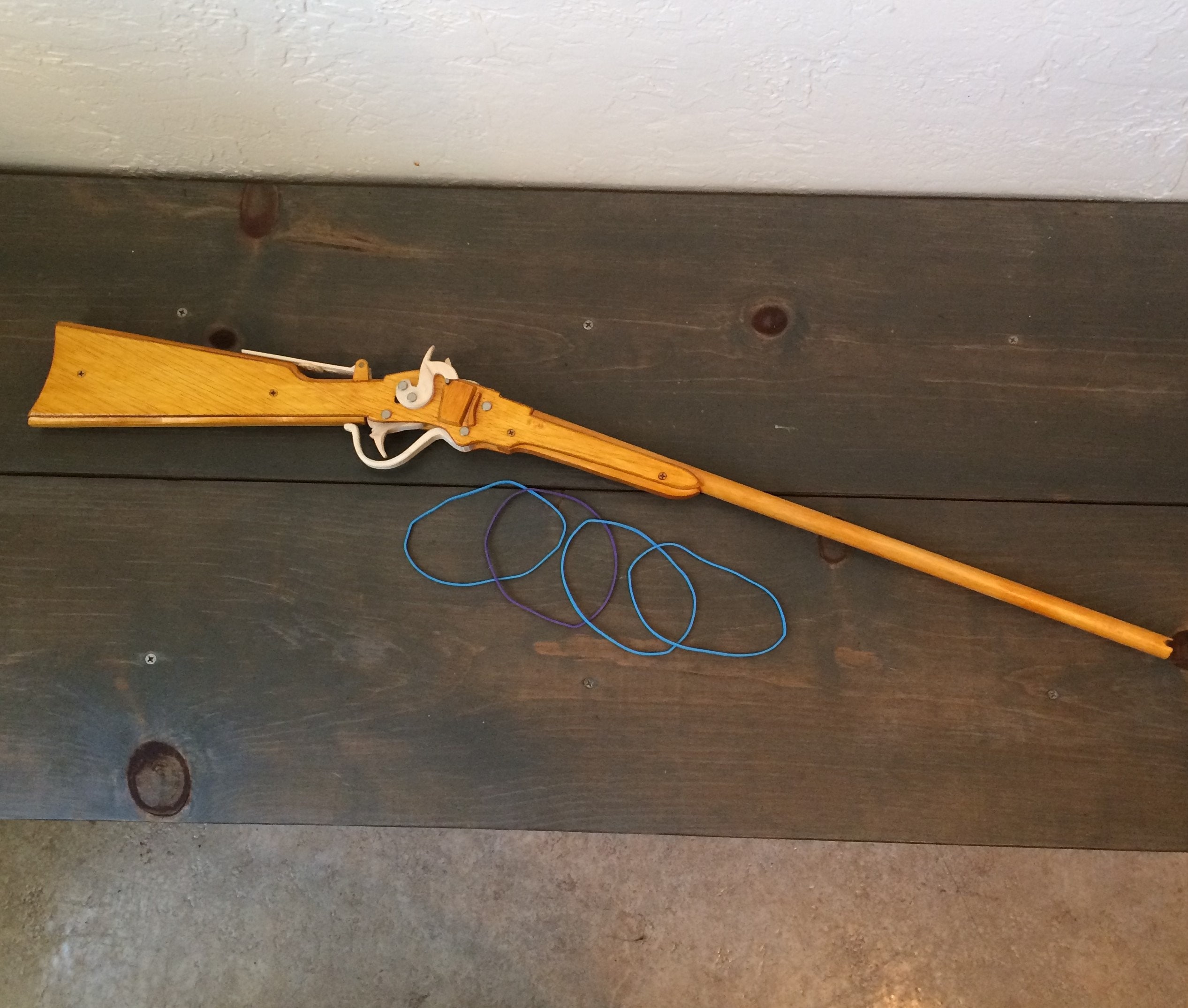 Rubber Band Rifle