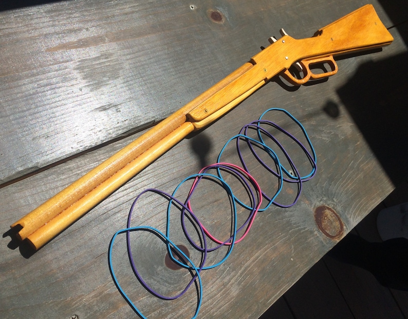 Winchester Rifle Rubber Band Gun Simple Version | Etsy