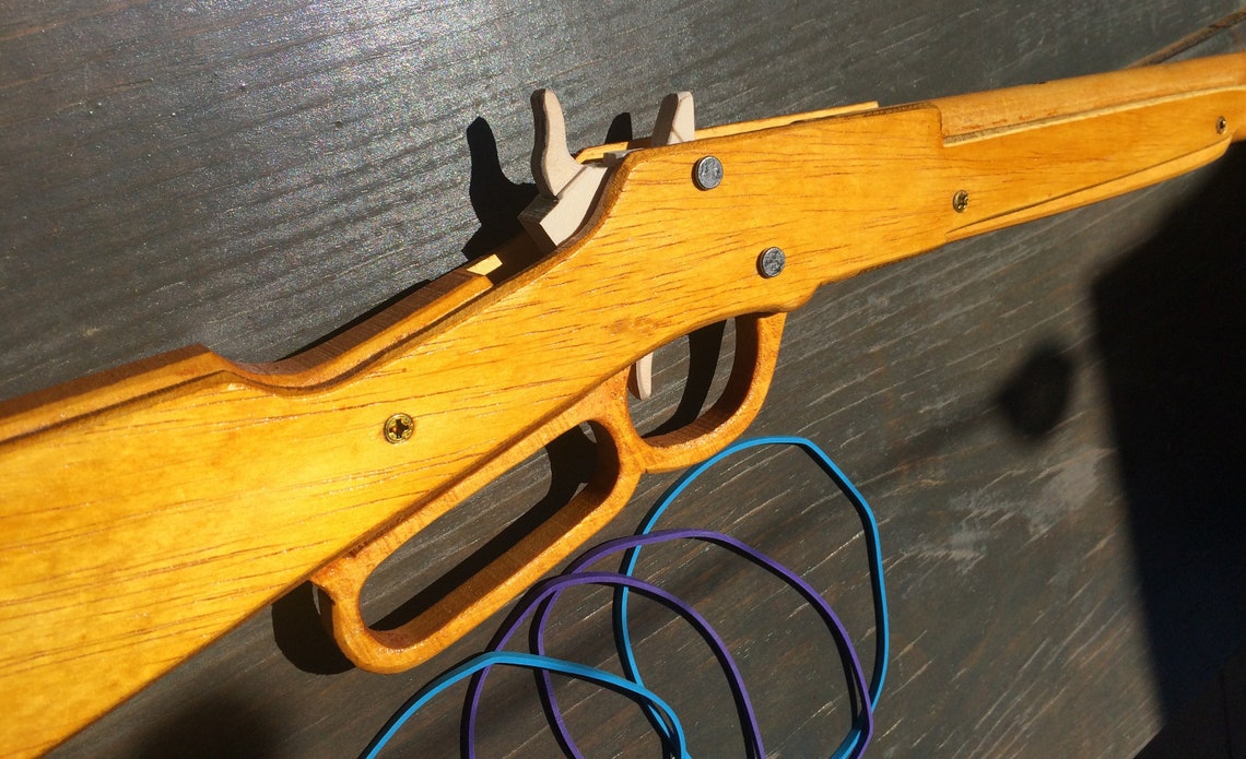 Winchester Rifle Rubber Band Gun Simple Version | Etsy