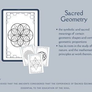 Sacred Geometry Coloring Pages: Digital Download | Geometric Patterns ...