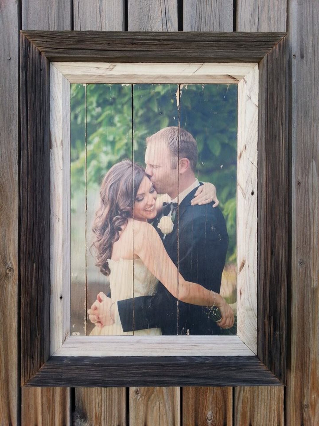 Eco-friendly Rustic Pallet Portraits Wedding, Picture Frames,wall Art ...