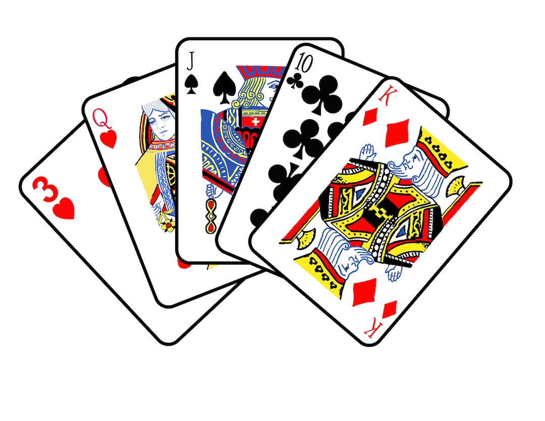 Playing Cards Clip Art for Instant Download - Etsy