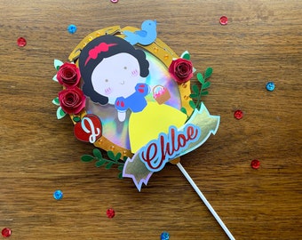 Snow White Princess Cake Topper - Etsy