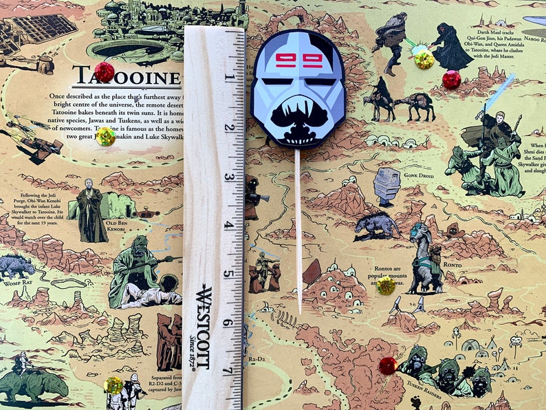 Bad Batch Cupcake Toppers Matte Paper - Etsy