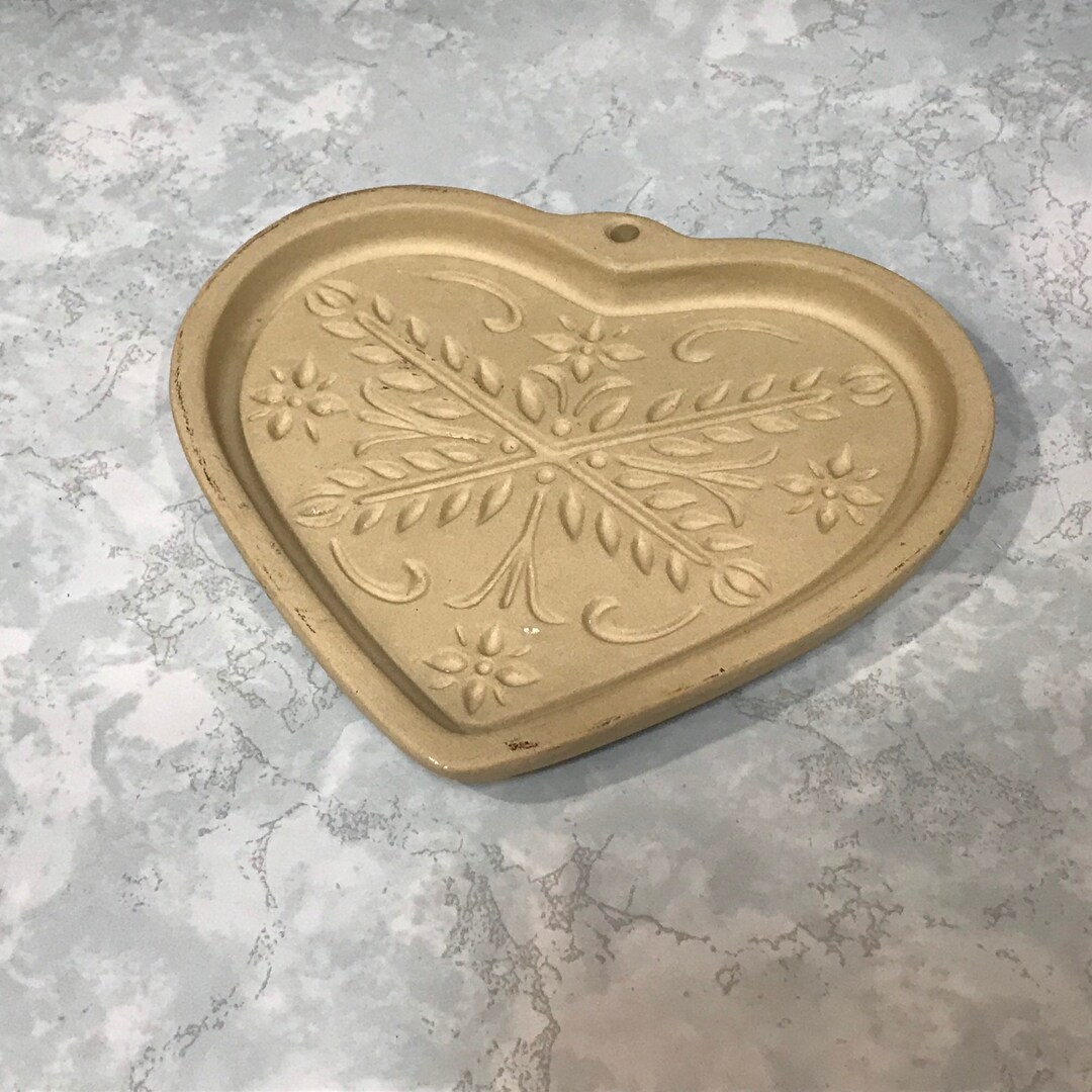 Pampered Chef Anniversary Heart Cookie Mold #2918 Made in USA - Etsy