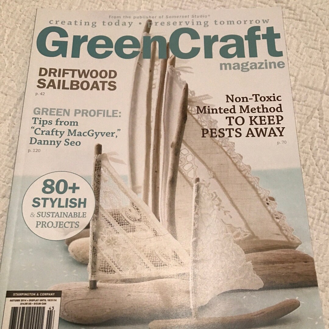 Green Craft Greencraft Magazine Autumn 2014 - Etsy