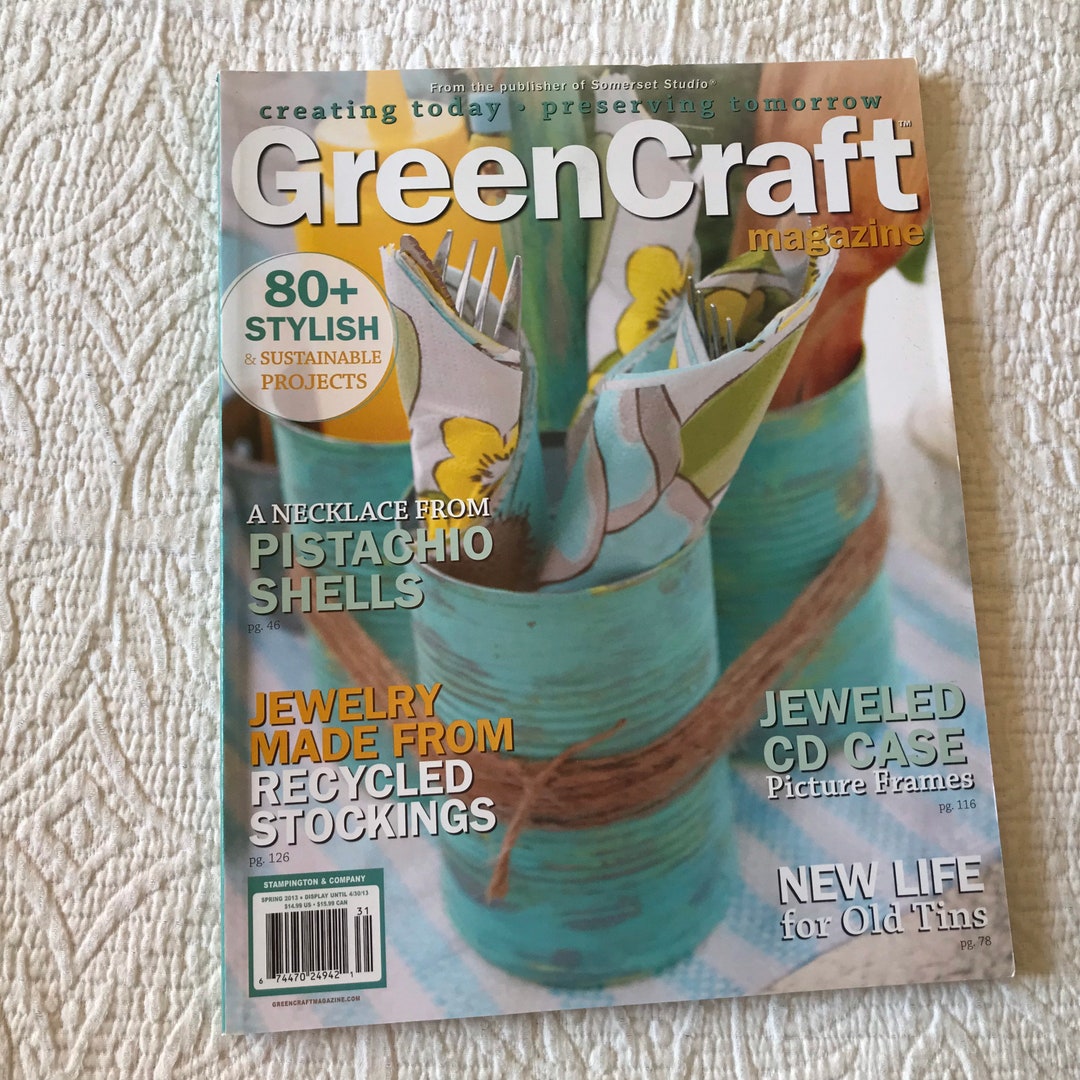 Green Craft Greencraft Magazine Spring 2013 - Etsy