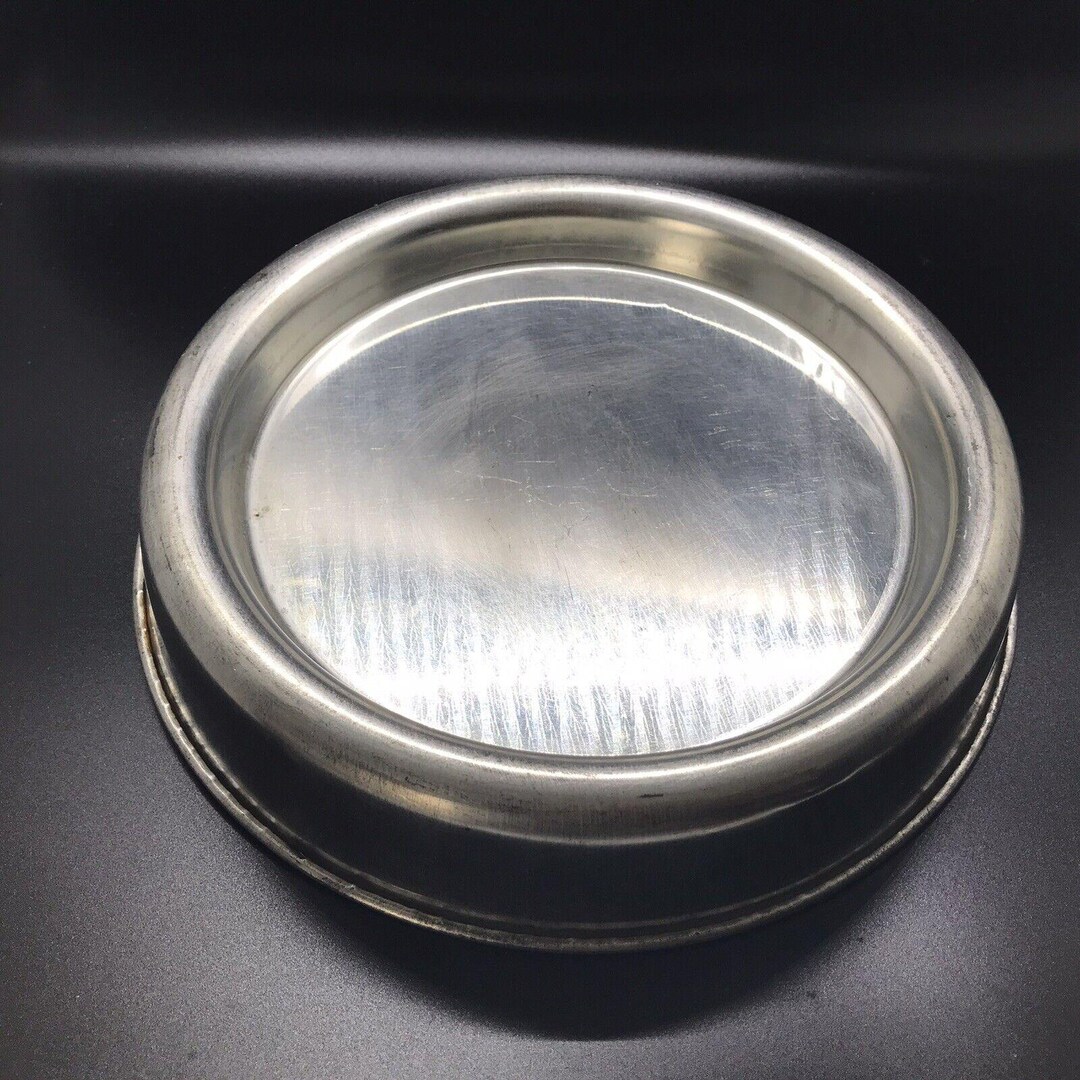 Unbranded Aluminum Round Cake Jello Gelatin Mold Pan With Well 8.5 X 1. ...