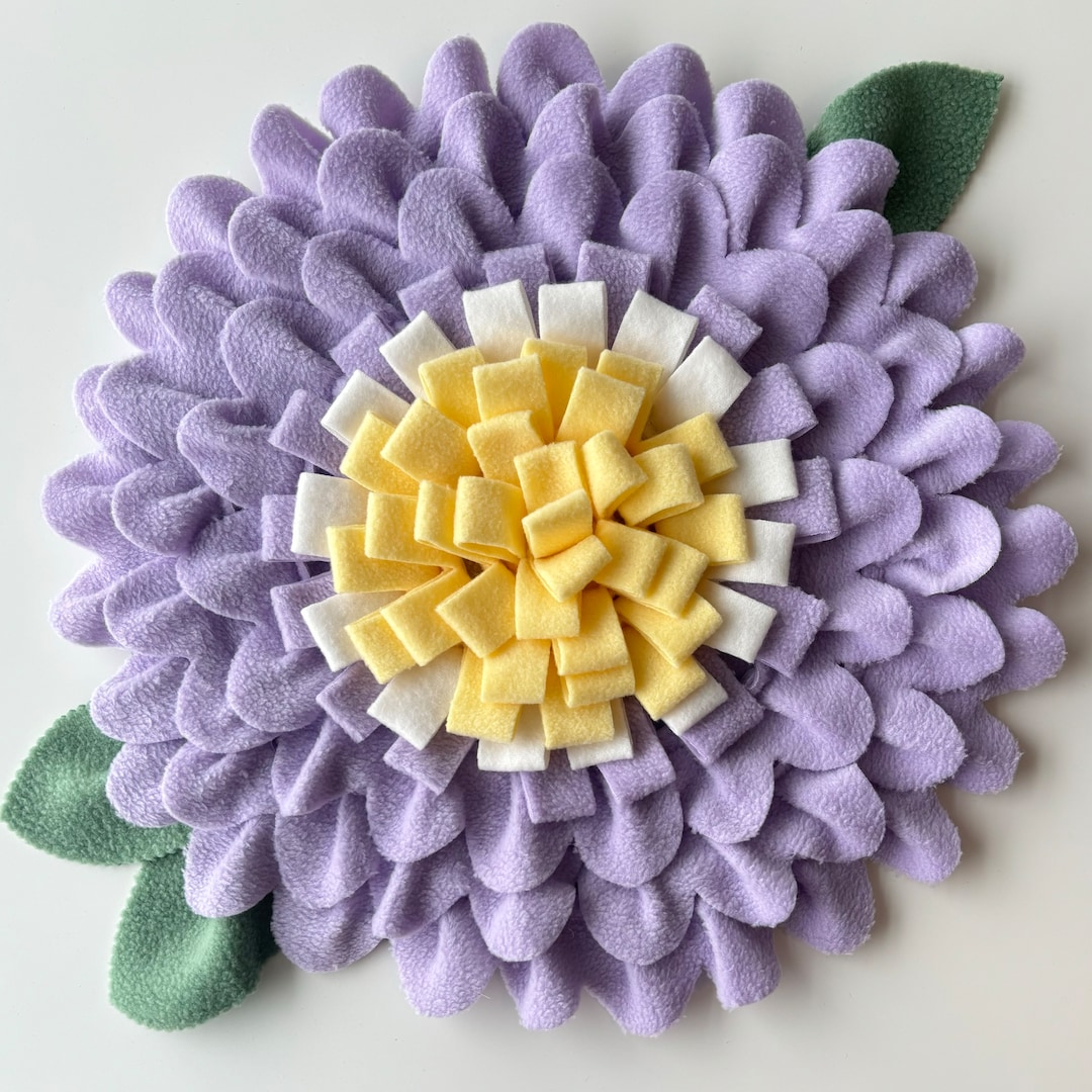 Purple Flower Snuffle Mat for Rabbits, Guinea Pigs, Dogs and Other Pets ...