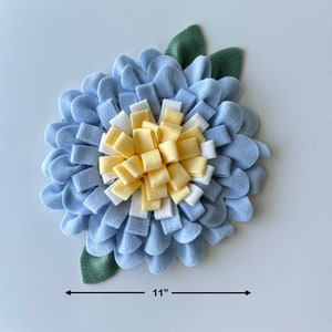 Blue Flower Snuffle Mat for Rabbits, Guinea Pigs, Dogs and Other Pets | Enrichment Toy ...