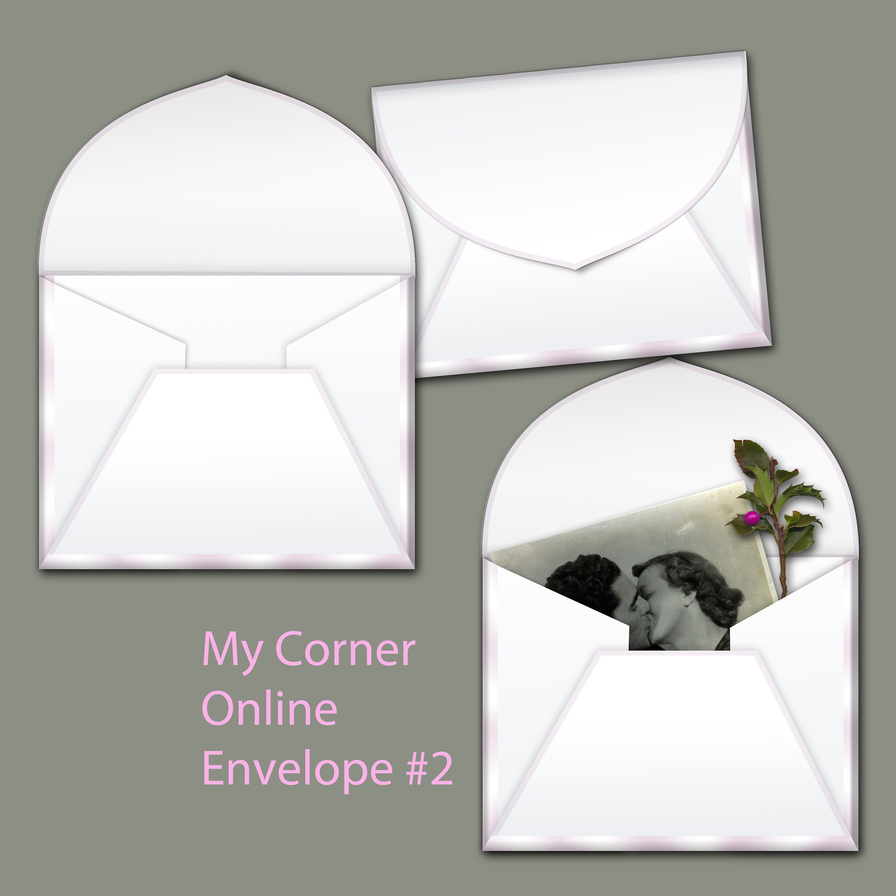 Layered Envelope Templates | Photoshop | .psd | Commercial Use - Etsy