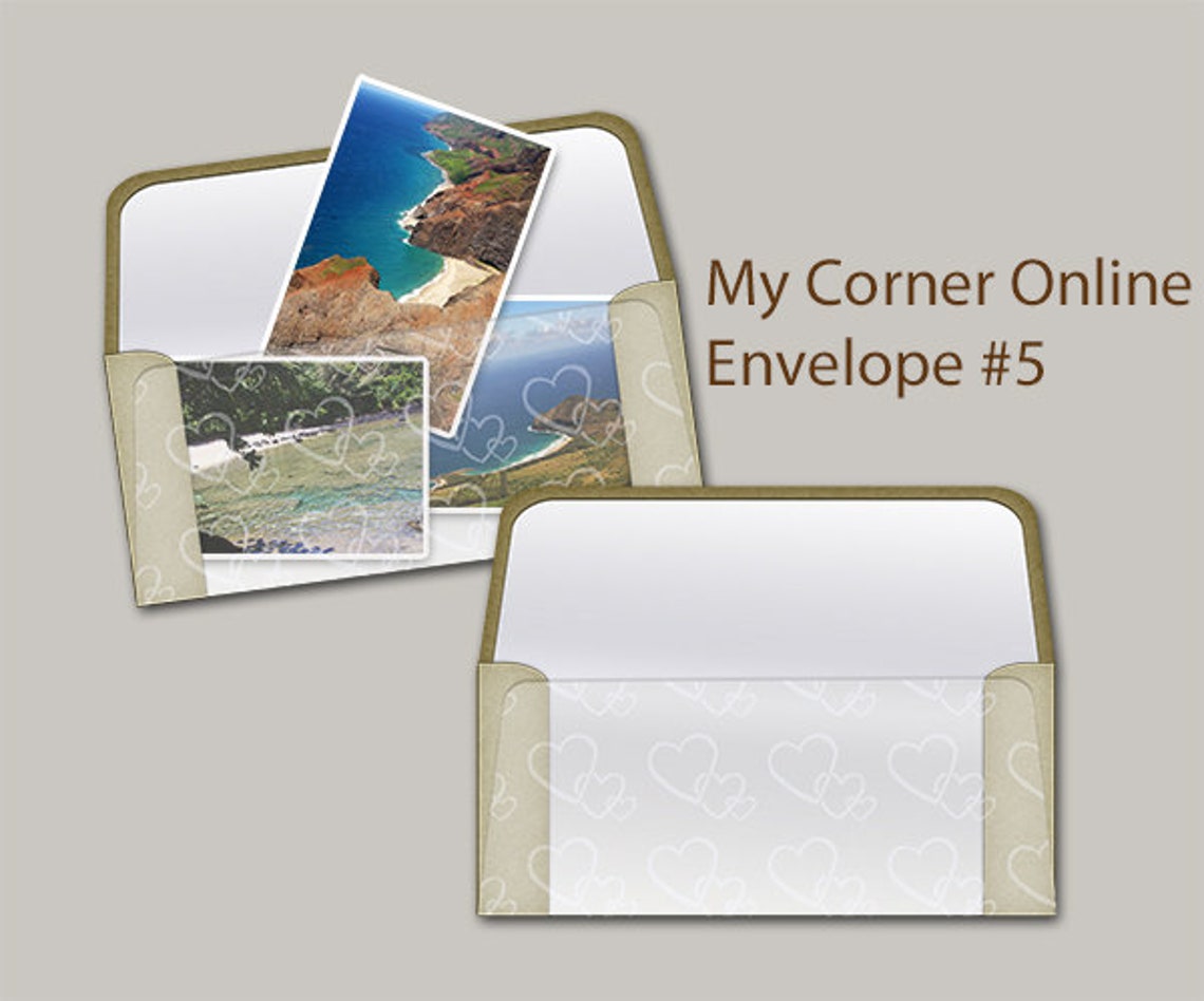 Layered Envelope Templates | Photoshop | .psd | Commercial Use - Etsy