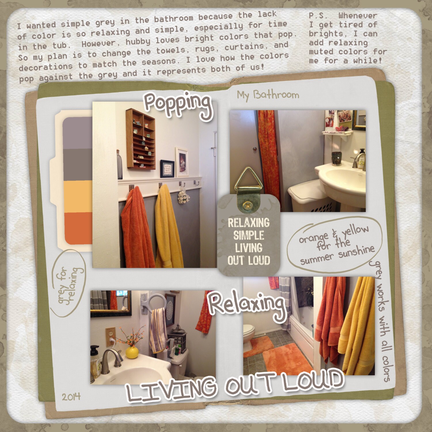 Moodboard | Journaling | Notebook Digital Scrapbooking Kit - Etsy