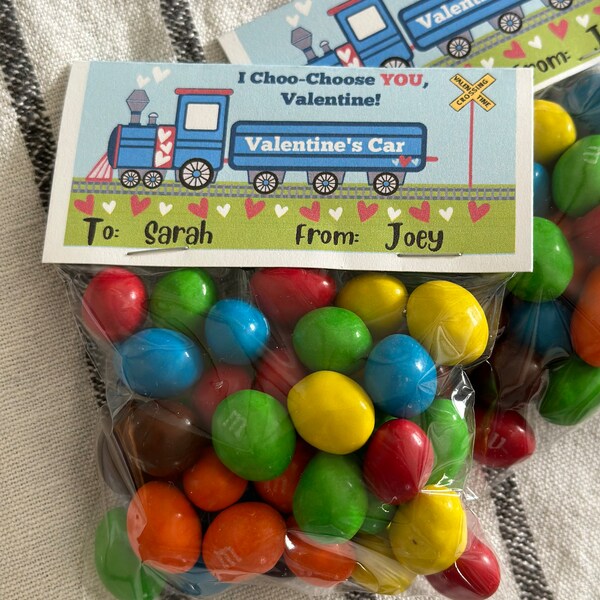 Train Valentine - Etsy