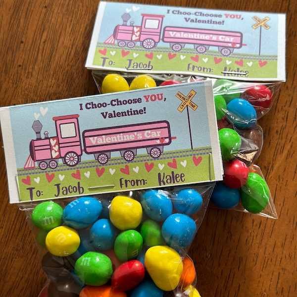 Train Valentine - Etsy