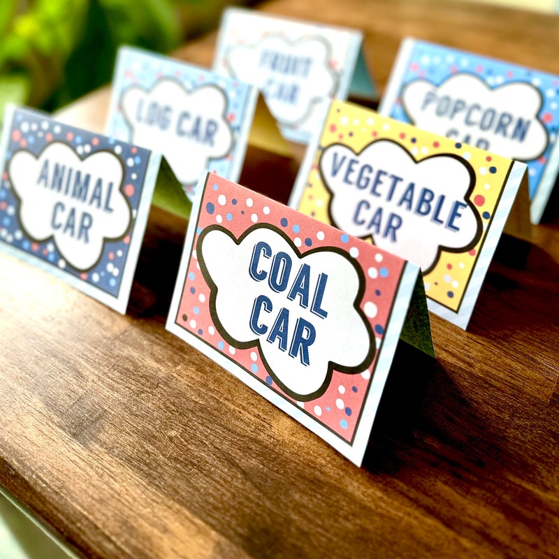 Train Table Decal - Etsy