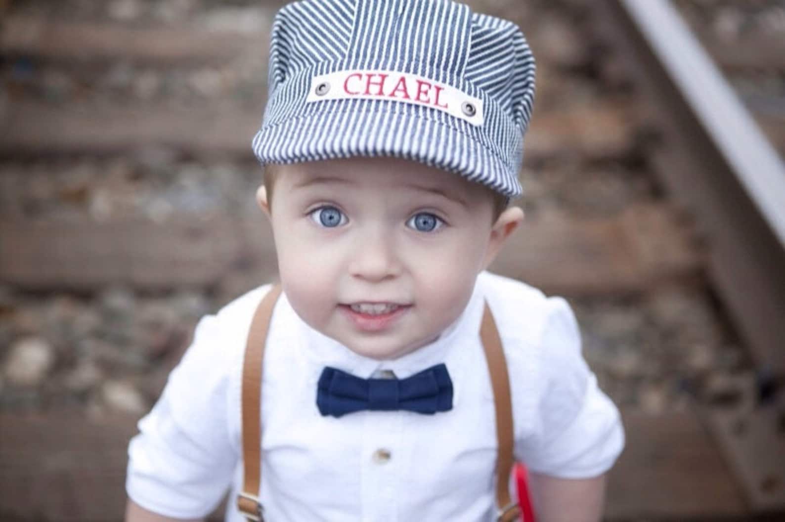 Train Hat Train Outfit Train Engineer Toddler Boy Gift - Etsy