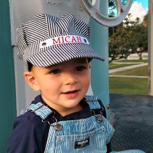 Personalized Train Hat, Train Conductor Costume, Hallowen Costume ...