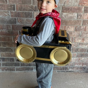 Kids Halloween Costume, Boy Train Engineer Costume, Train Conductor Hat ...