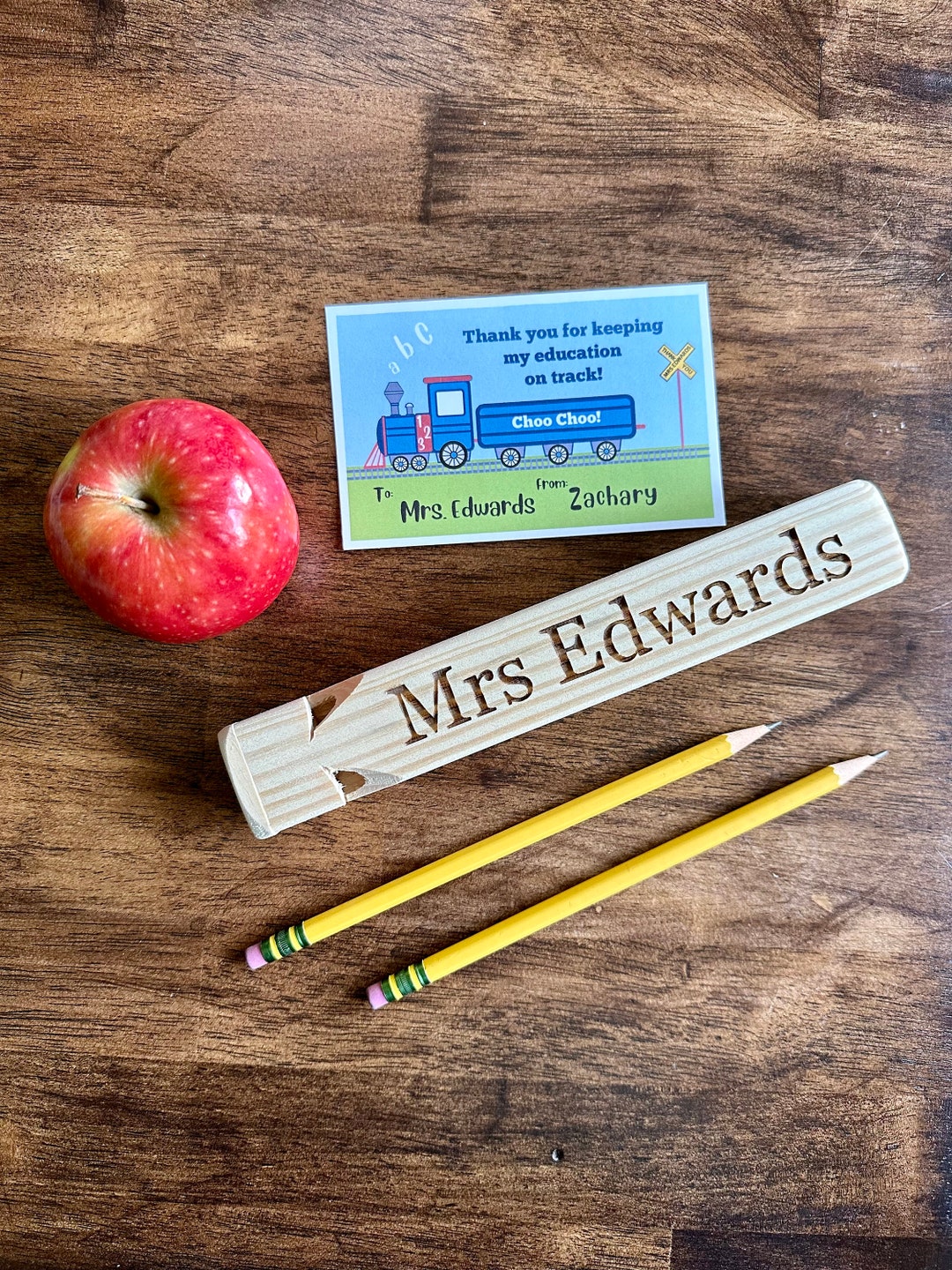 Teacher Appreciation Gift Idea, Personalized Teacher Gift, End of Year ...