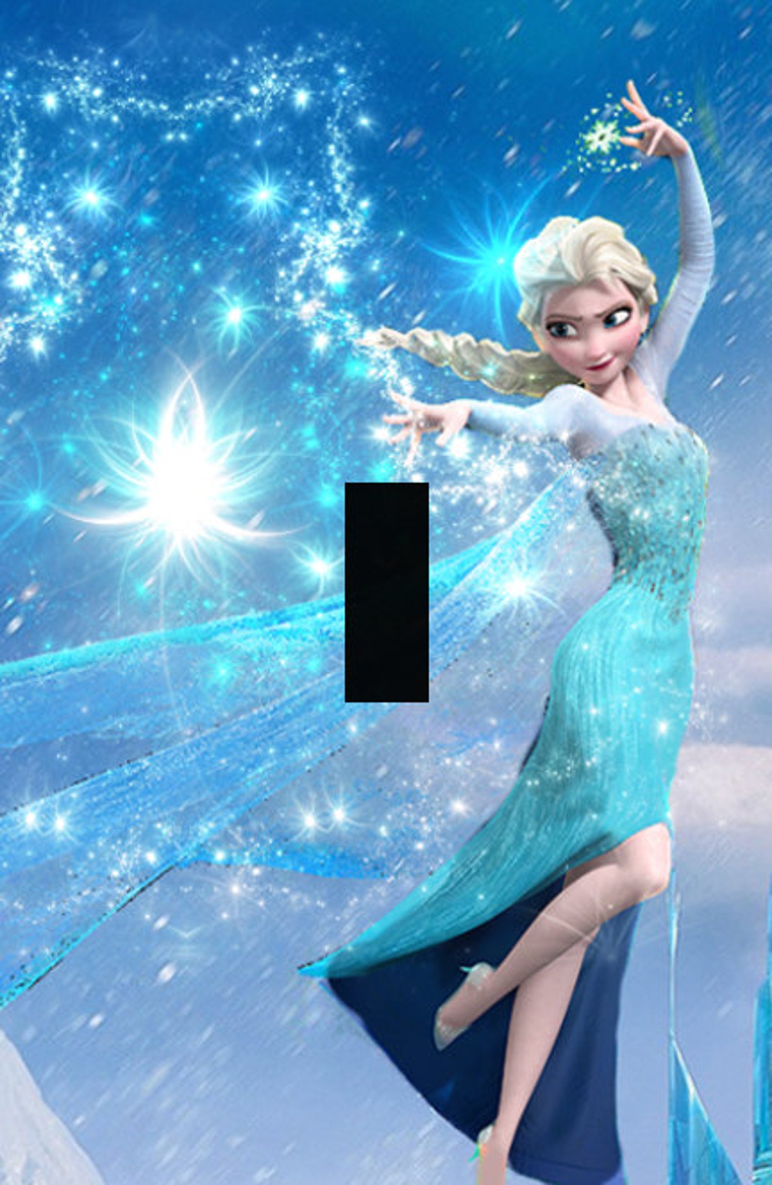 Elsa Frozen Single Light Switch Plate Cover | Etsy