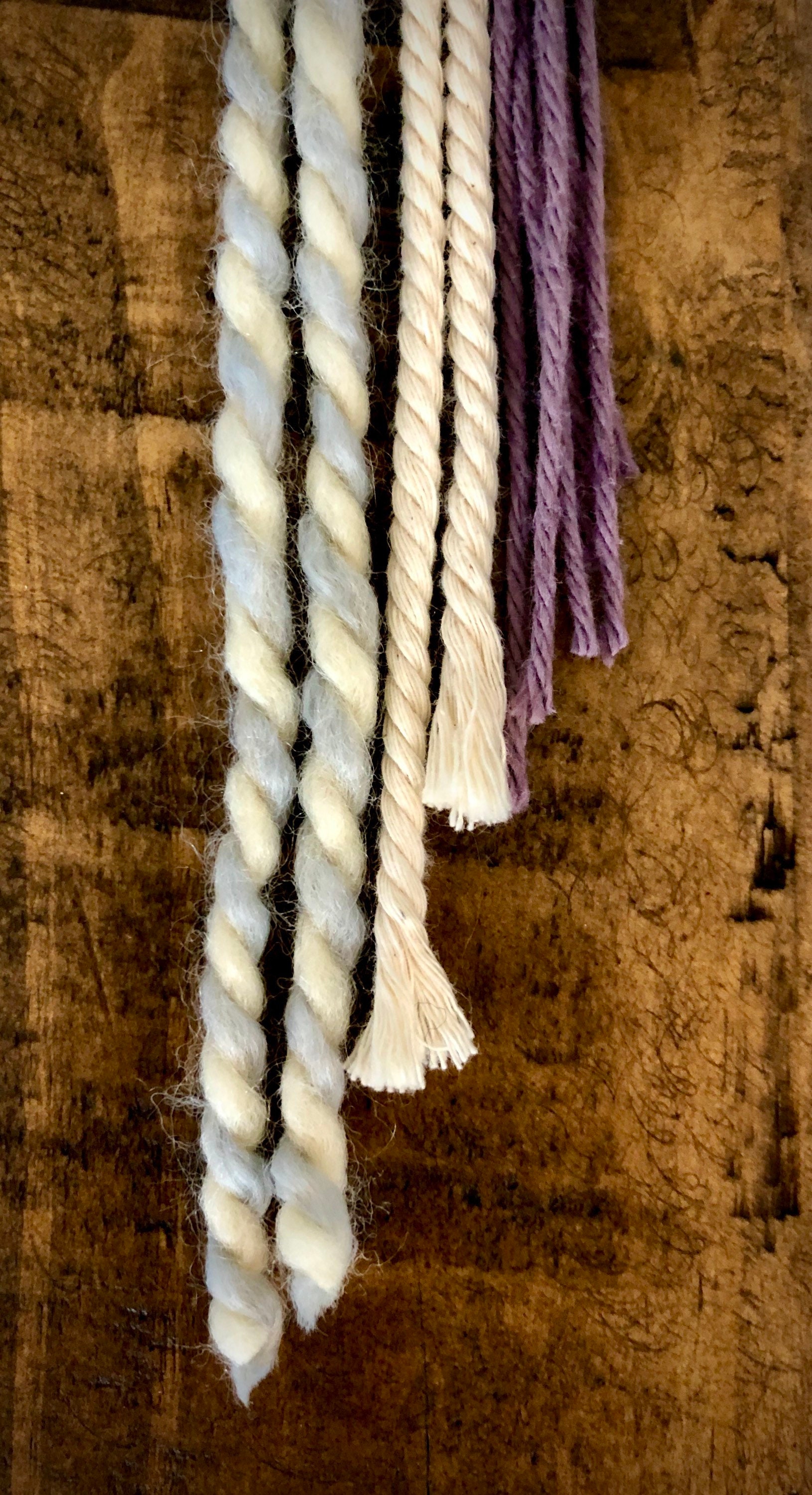 TINY Wall Hanging Wire Yarn Fiber Art - Etsy