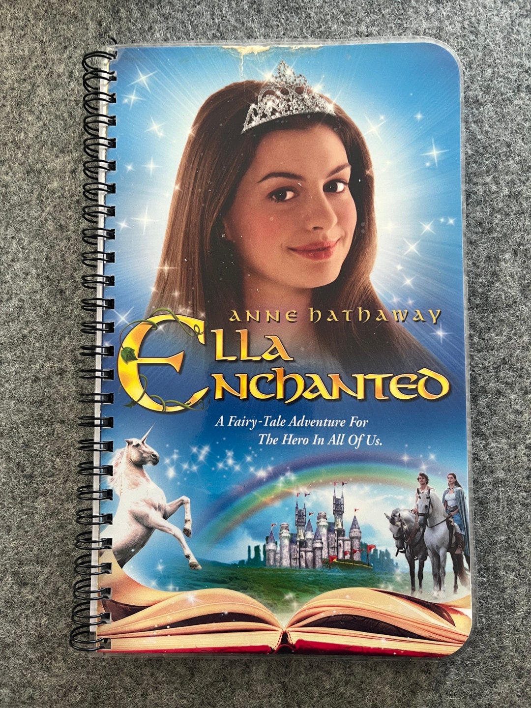 Ella Enchanted VHS Recycled Cover Notebook - Etsy
