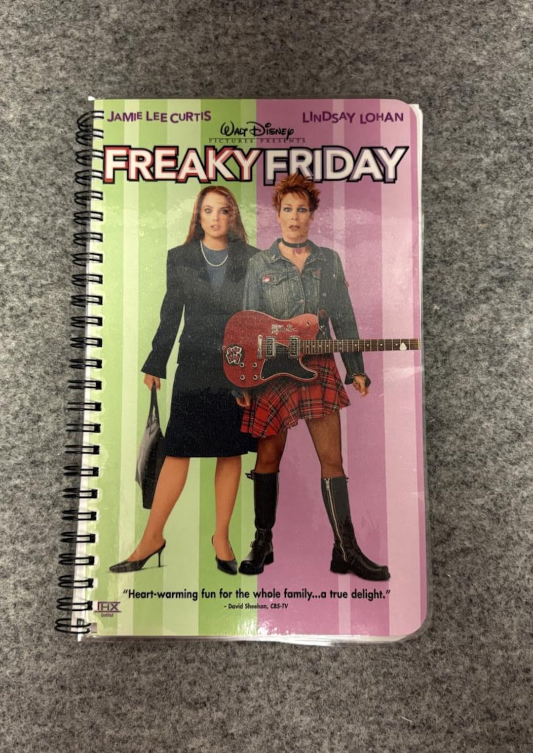 Freaky Friday Movie VHS Recycled Cover Notebook - Etsy