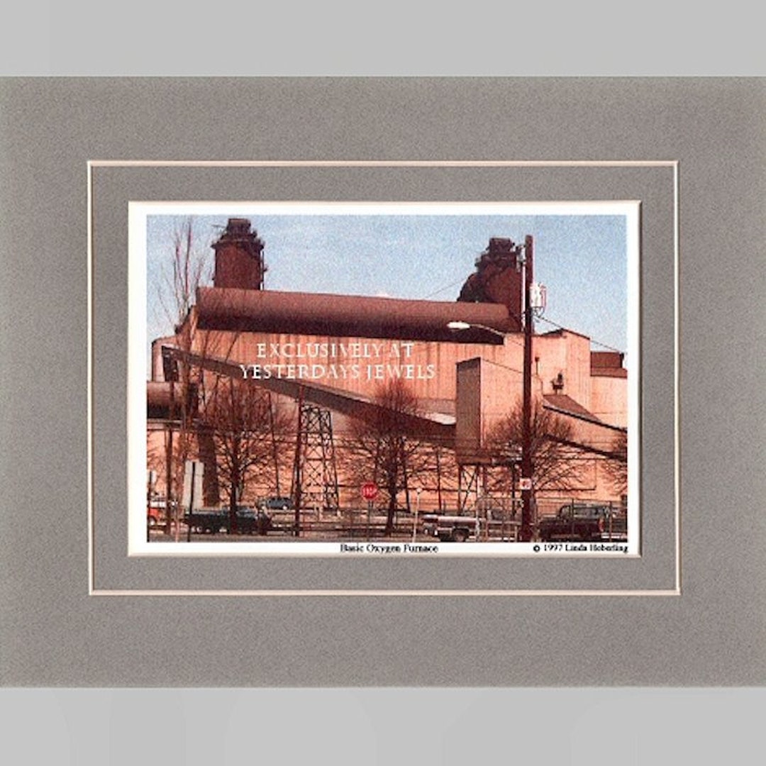 Bethlehem Steel Basic Oxygen Furnace - 11x14 Matted Print - Etsy