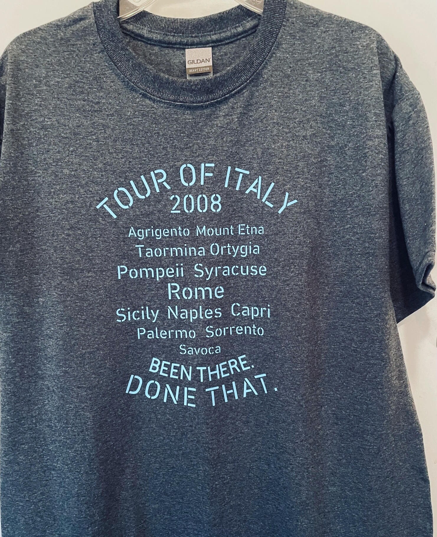 CUSTOM PERSONALIZED Tour Tshirt Mens Womens Travel Tees - Etsy UK
