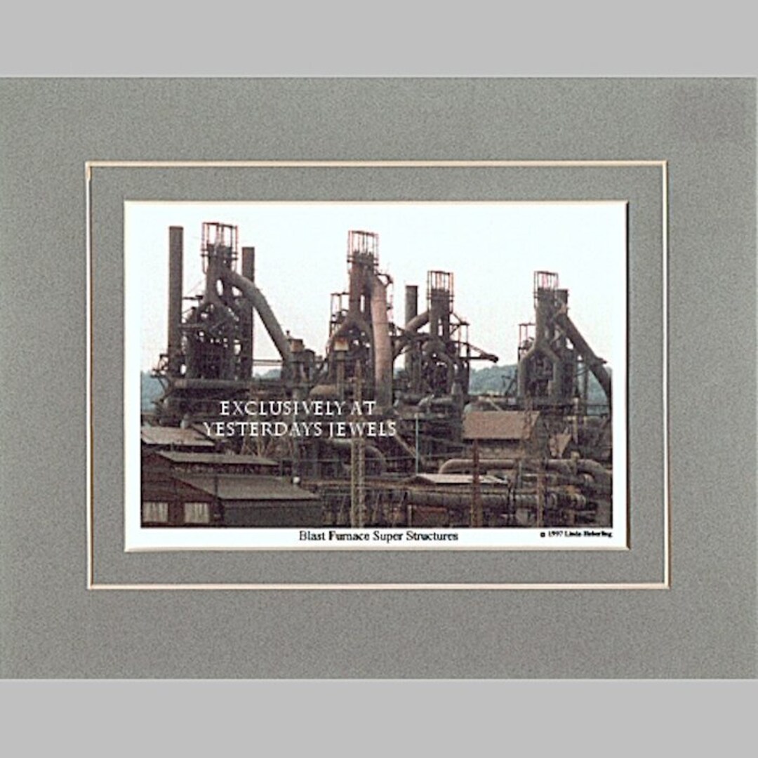 Bethlehem Steel Blast Furnace Super Structures - 8x10m - Etsy