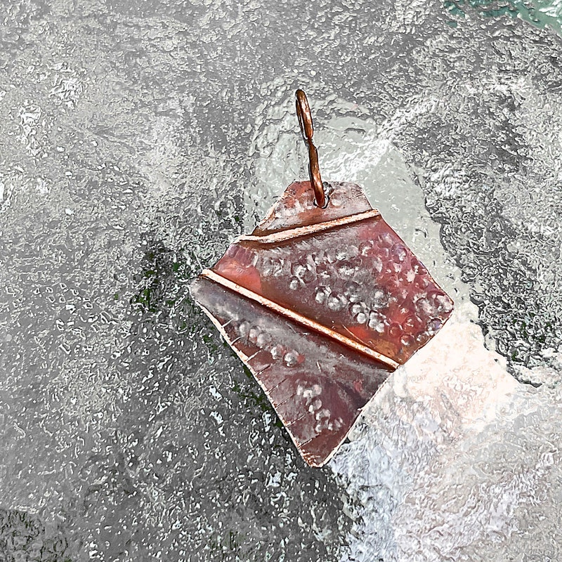 Fold Formed Pendant - Etsy