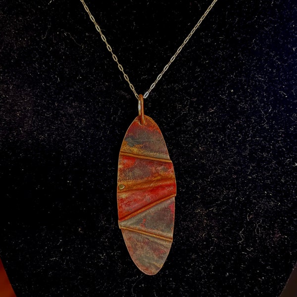 Fold Formed Pendant - Etsy