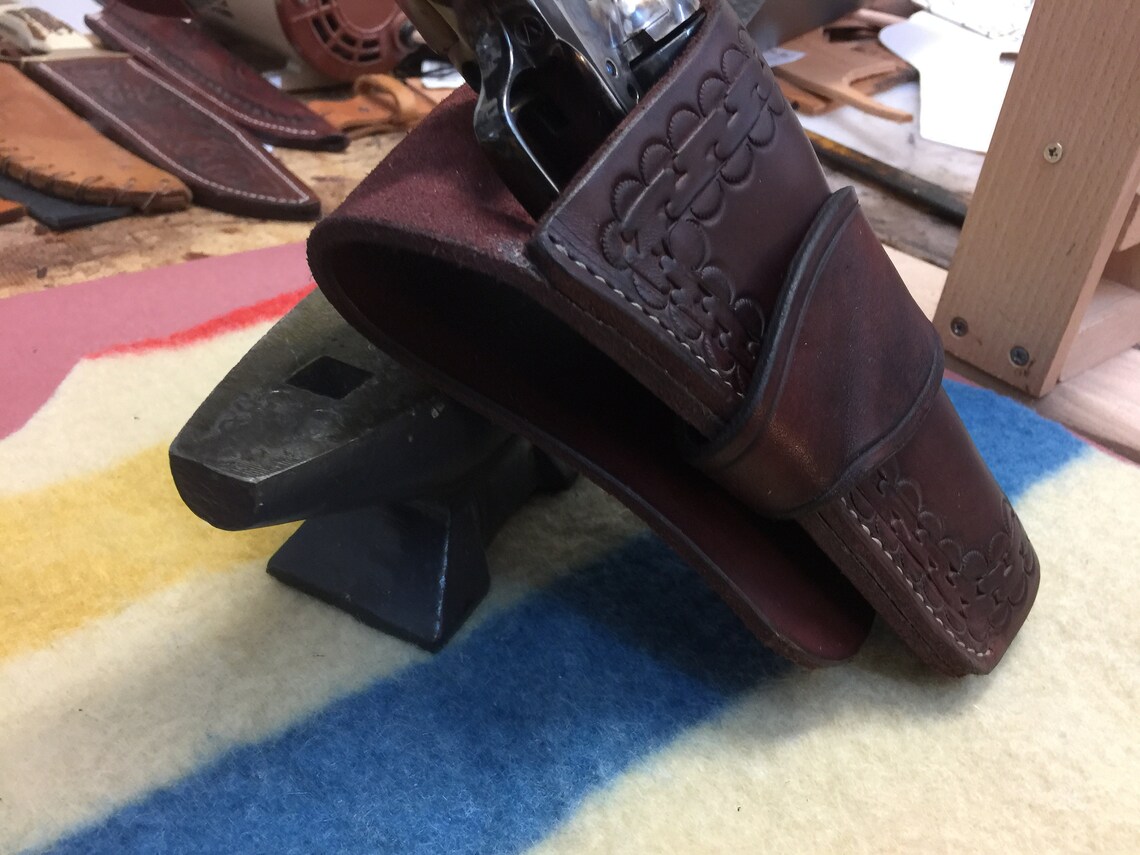 Custom Straight Cut Western Holster Quick Draw Cowboy Action. - Etsy