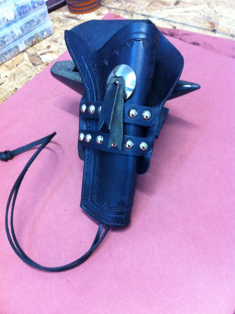 Johnny Ringo Holster Hand Tooled Leather - Etsy