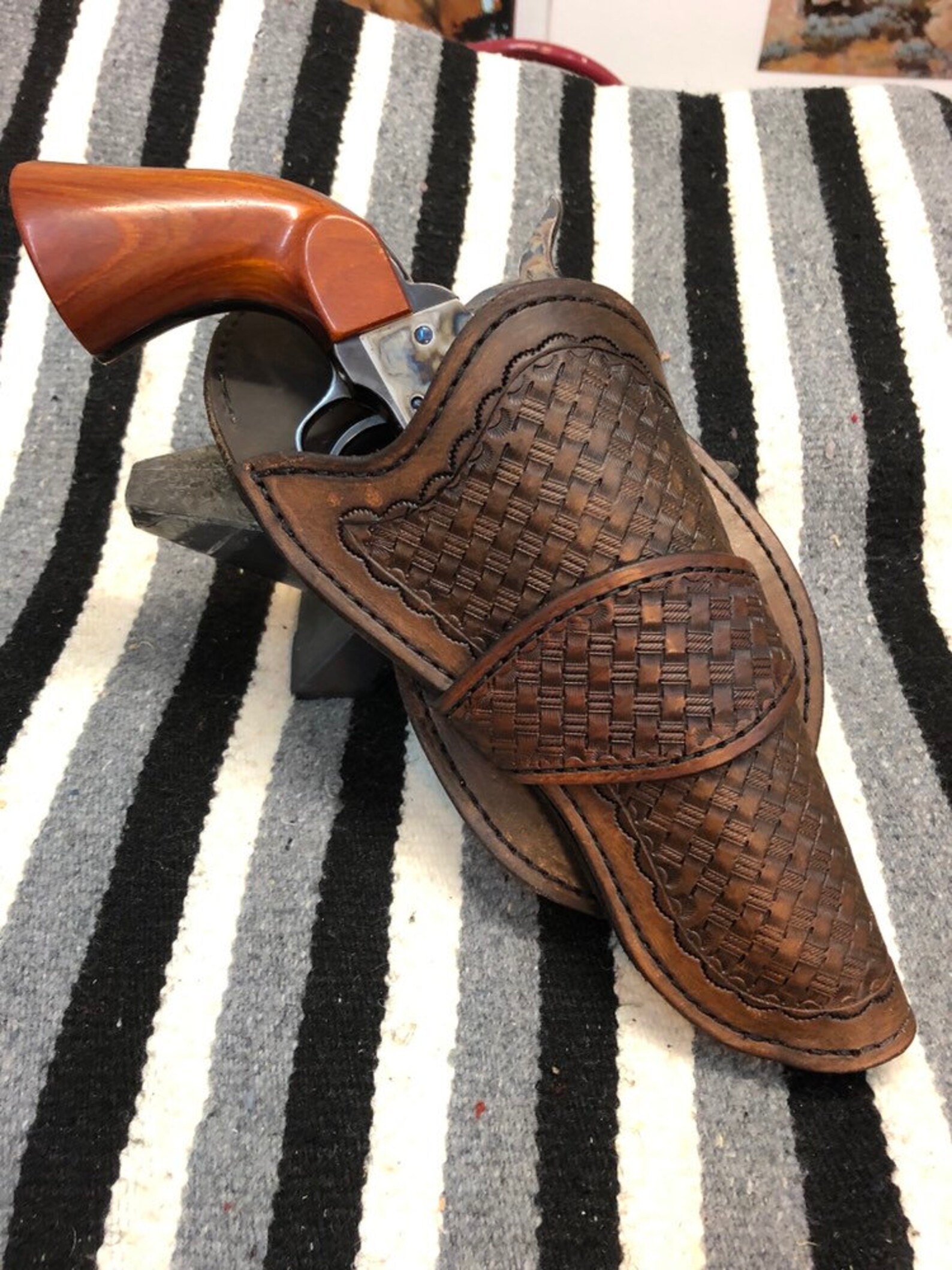 Custom Wester Holster and Gun Belt Cowboy Action - Etsy