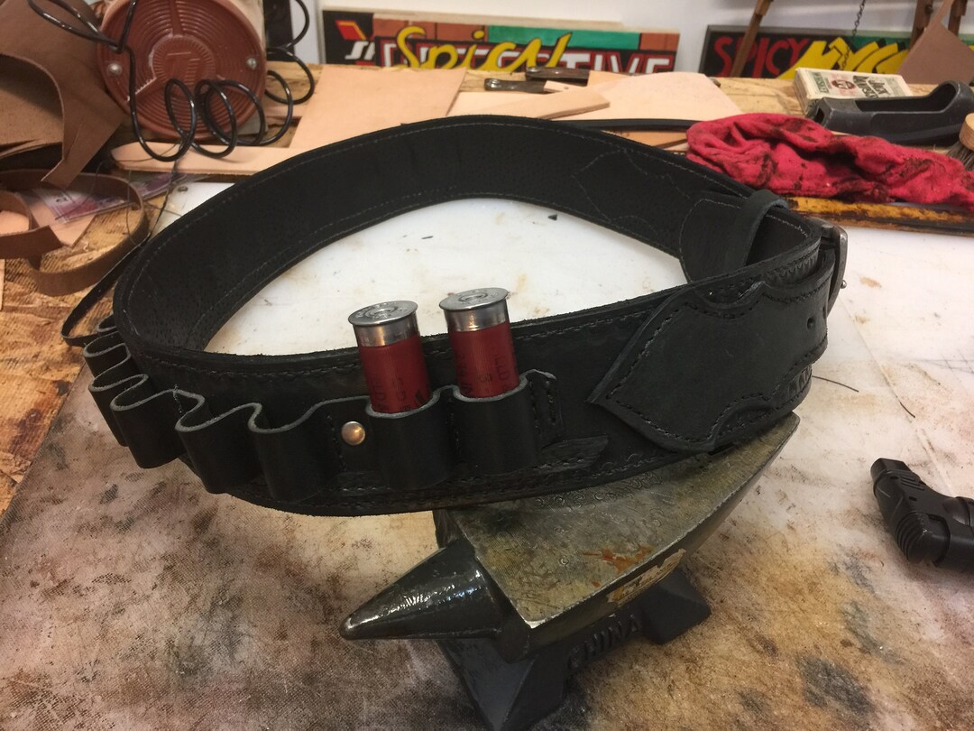 Cowboy Action Shot Gun Cartridge Speed Belt Western Shooting Belt - Etsy