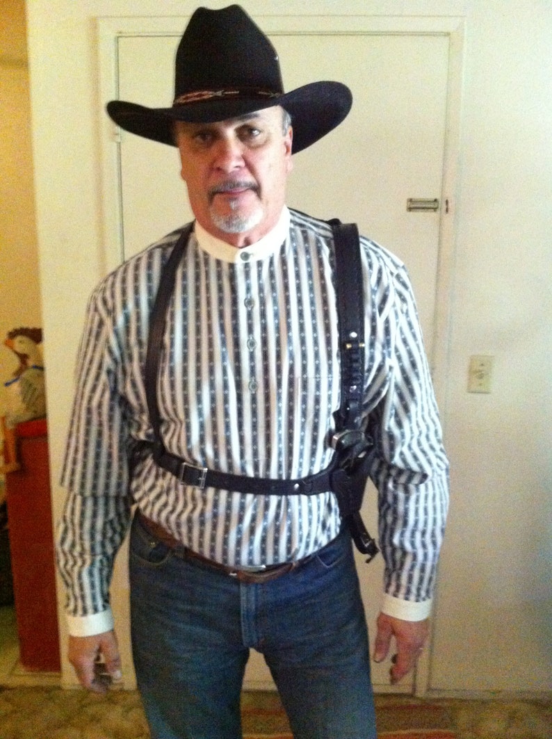 Tombstone Doc Holliday Shoulder Holster Cowboy Action - Etsy Norway