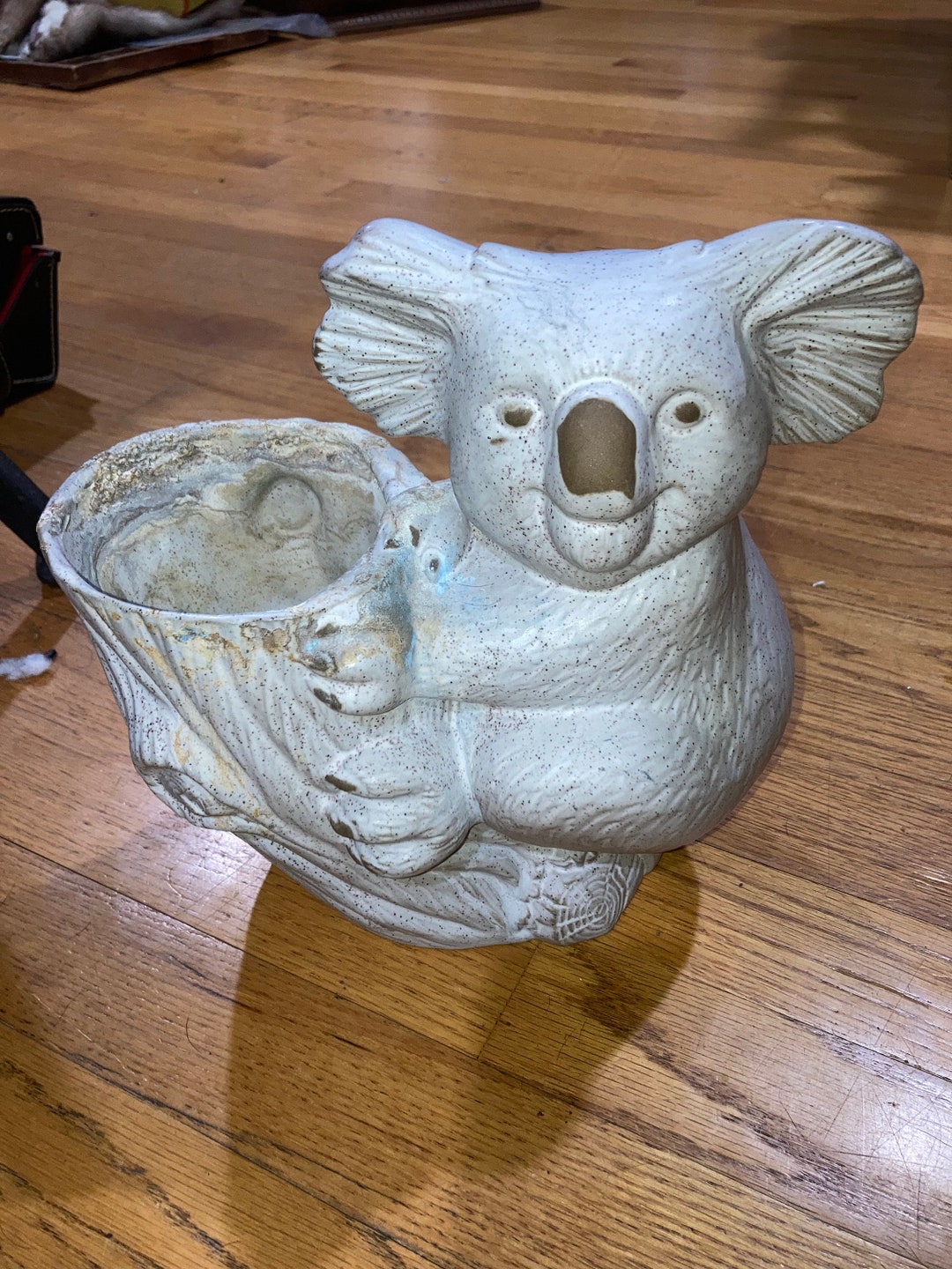 Vntg Royal Haeger Koala Bear Planter Bennington Glaze Pottery - Etsy