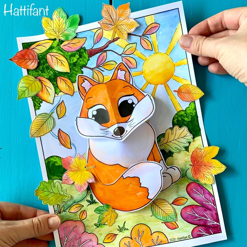 3d Paper Animal Craft - Etsy