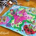 GIANT Spring Board Game to Color & Play DIY With Templates - Etsy