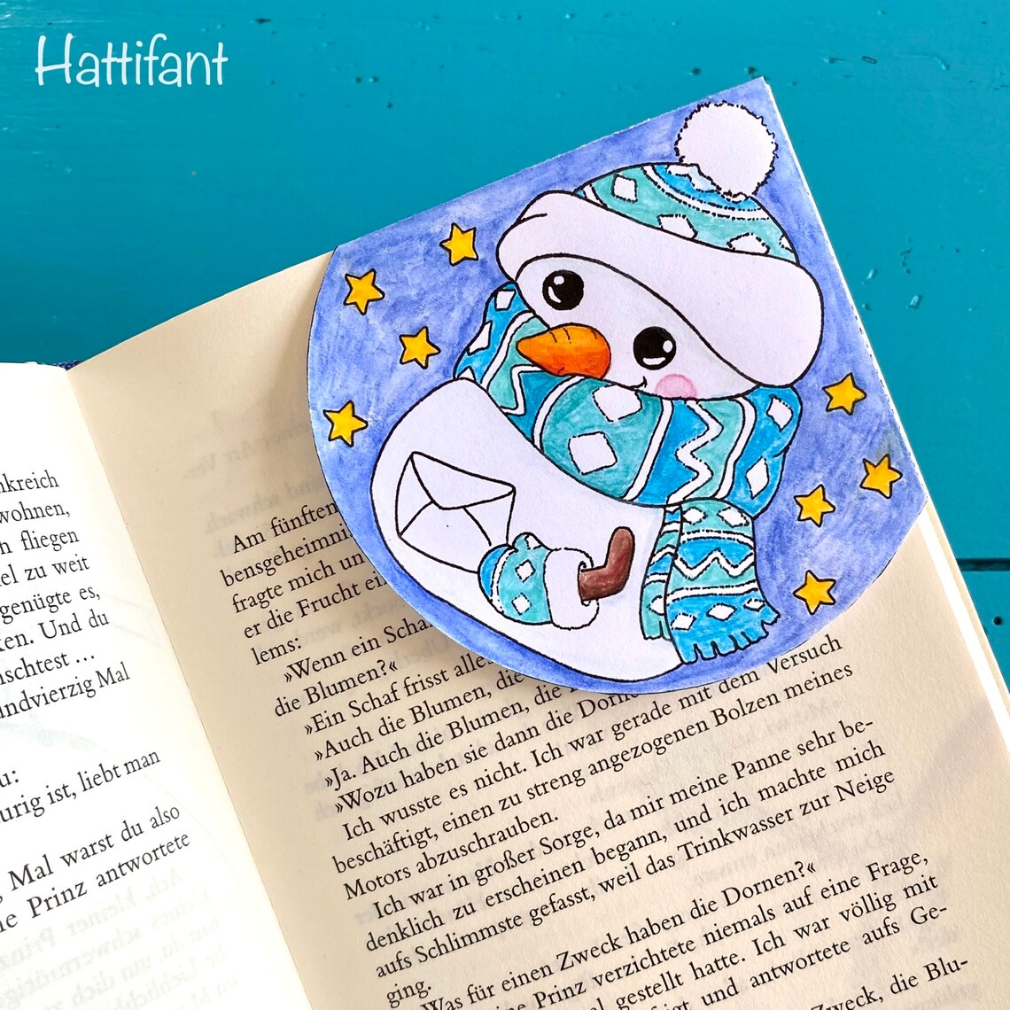 Corner Bookmarks | Winter & Christmas to Color - Etsy