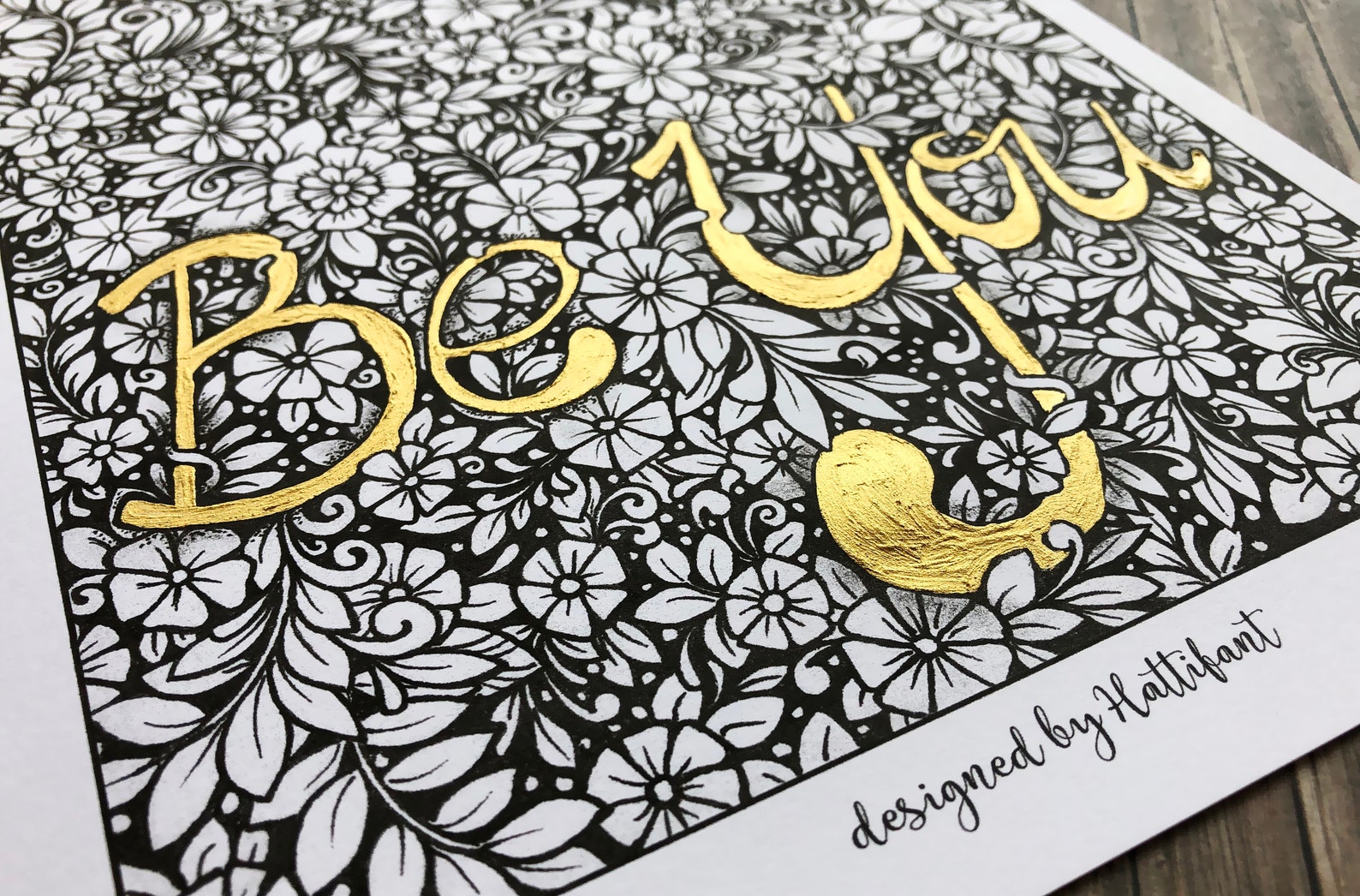 BE YOU | Coloring Page & Cards Set - Etsy