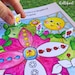GIANT Spring Board Game to Color & Play DIY With Templates and ...