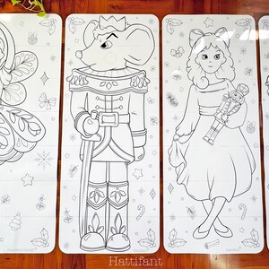 GIANT Coloring Poster Bundle | 'the Nutcracker and the Mouse King ...