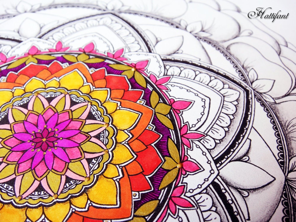 Mandala Coloring Page Bundle - Instant Download - Etsy